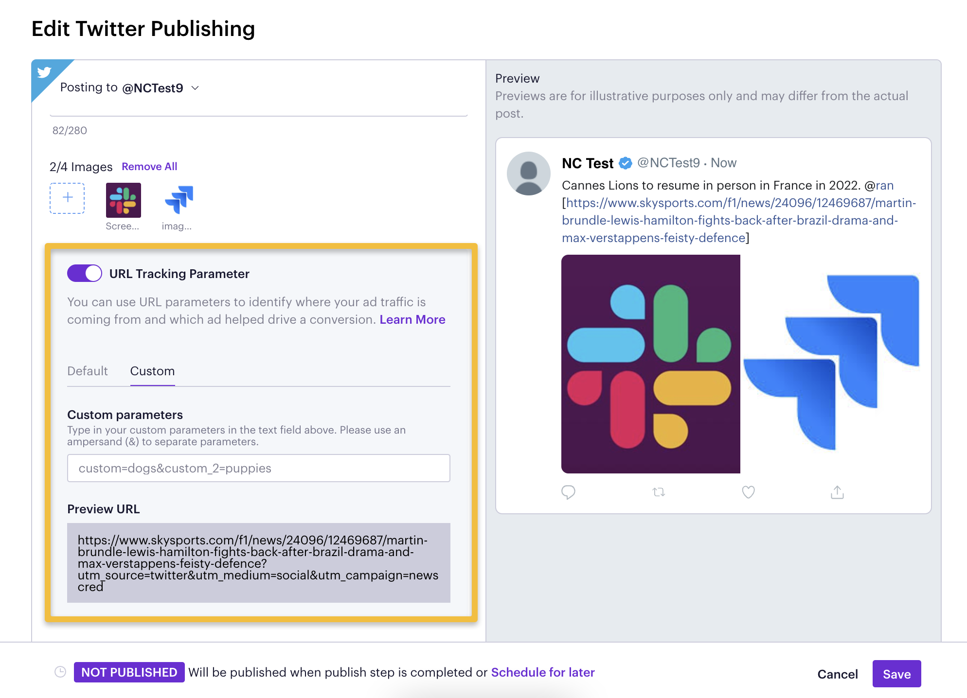 Publish to Twitter – Support Help Center