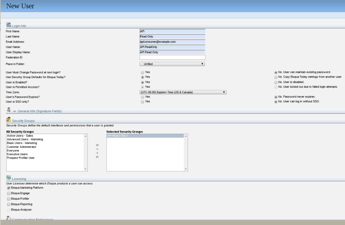 Integrate analytics with Eloqua – Support Help Center