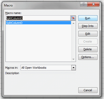 Spreadsheets: Using Text-to-Columns in a Macro | CFO